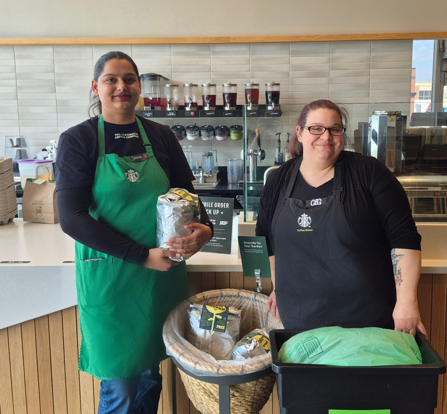 From Coffee Cup To Garden Glow-Up: How Starbucks Is Turning Grounds ...