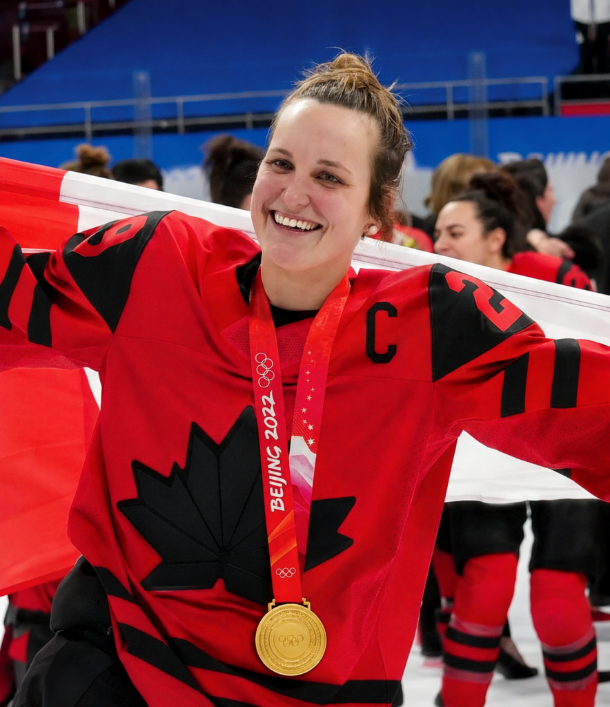 Marie-Philip Poulin Is Bringing Her Captain Energy to Canada’s World ...