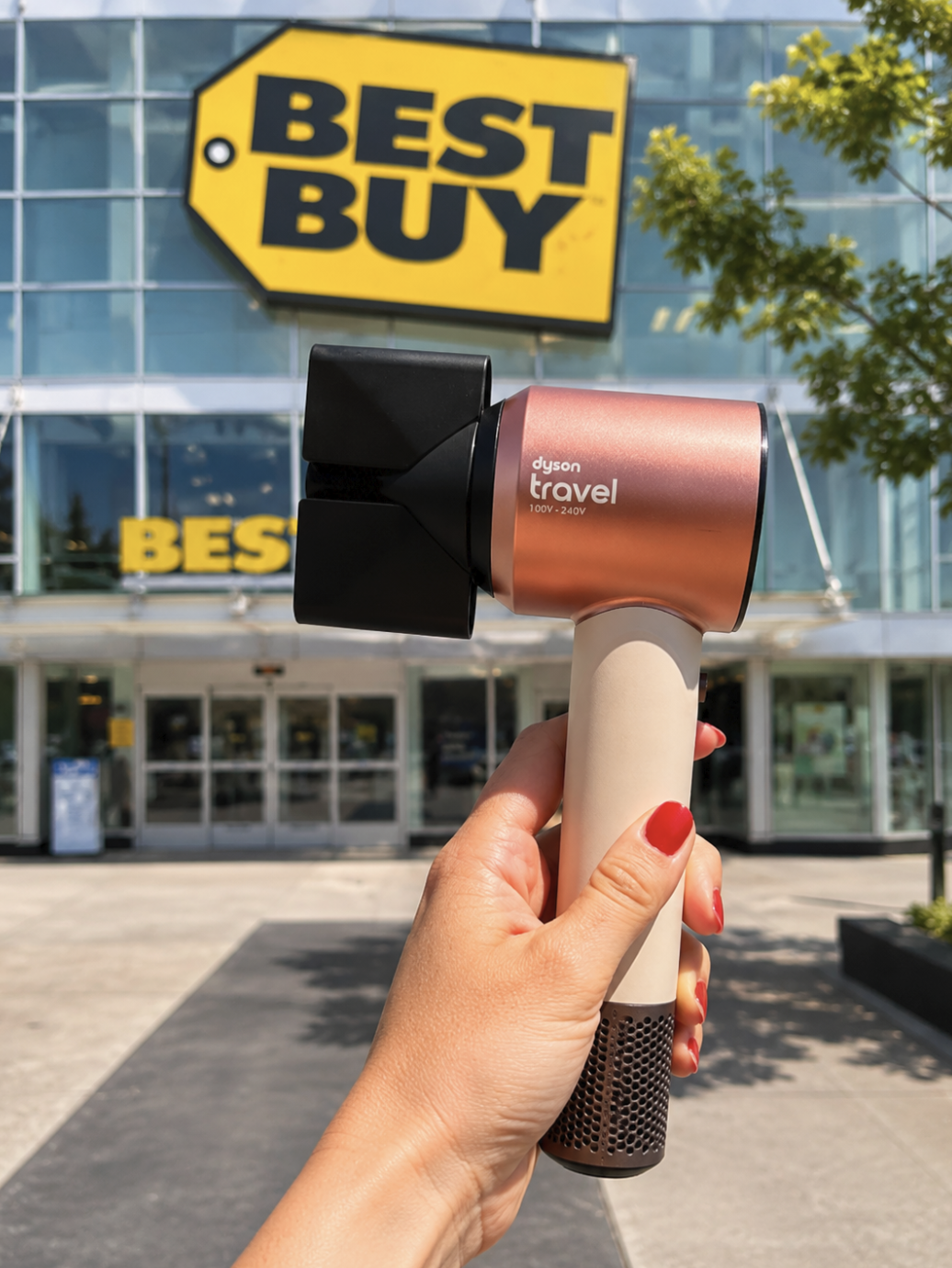 Great Hair, Anywhere: The Dyson Supersonic Travel Hair Dryer Is @ Best ...